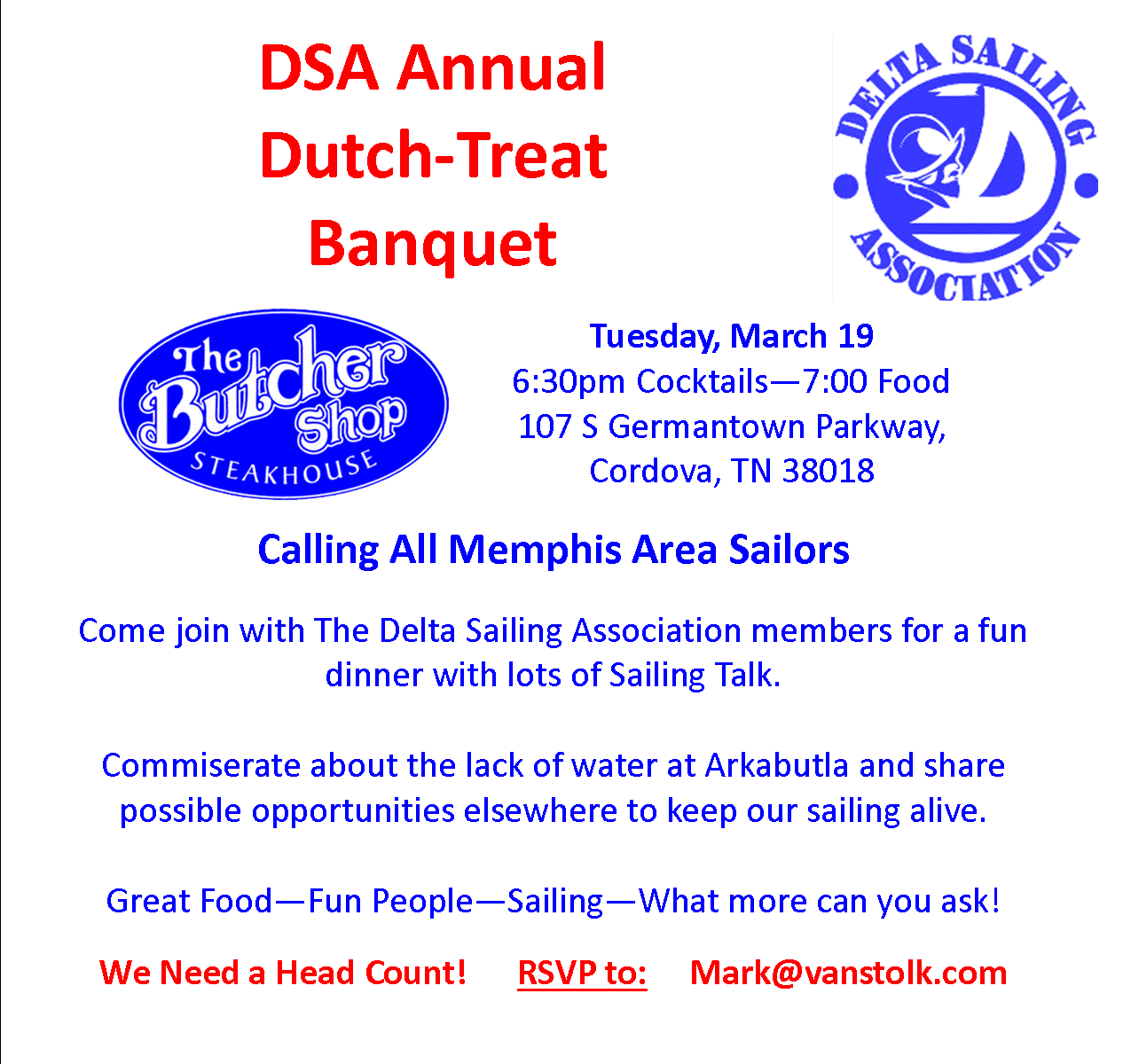 2024 DSA Banquet | Delta Sailing Association